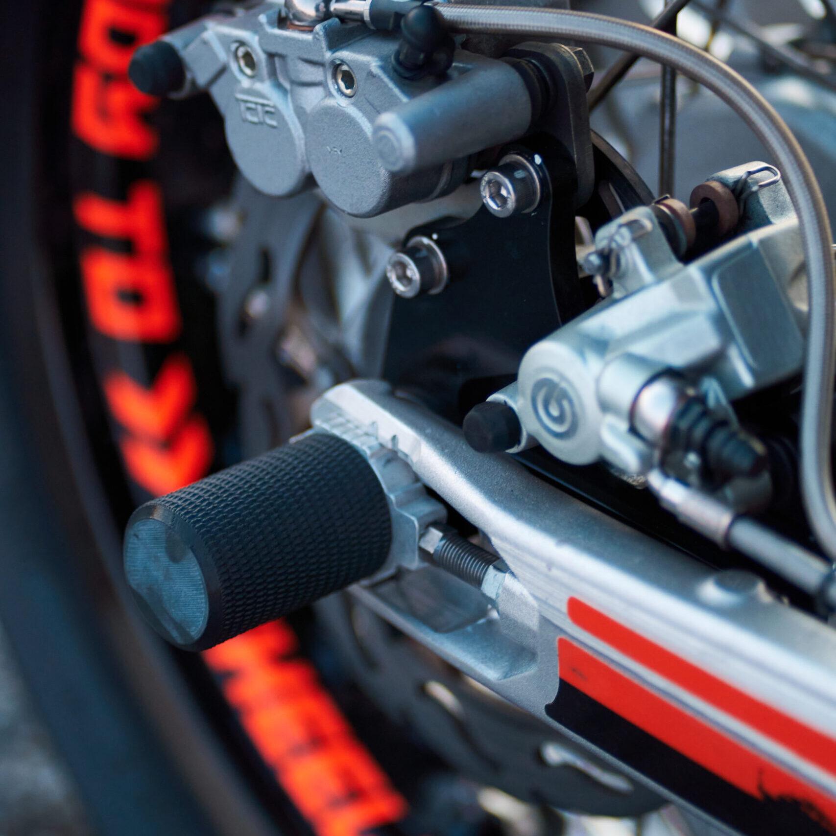 BAC3D custom axle sliders – Southern Supermoto